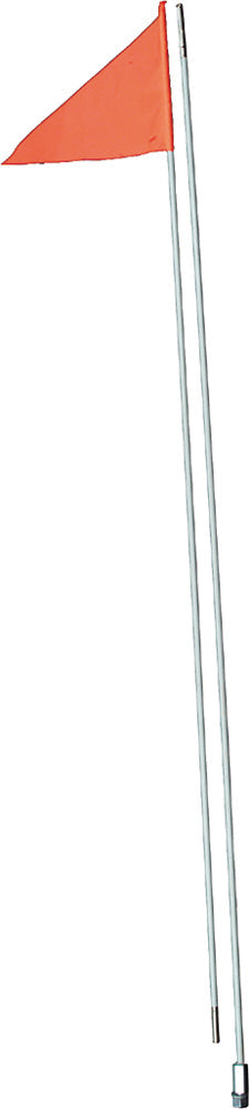 Safety - 2 Piece Fiber Pole - Side Mount Safety Flag – Topline ...