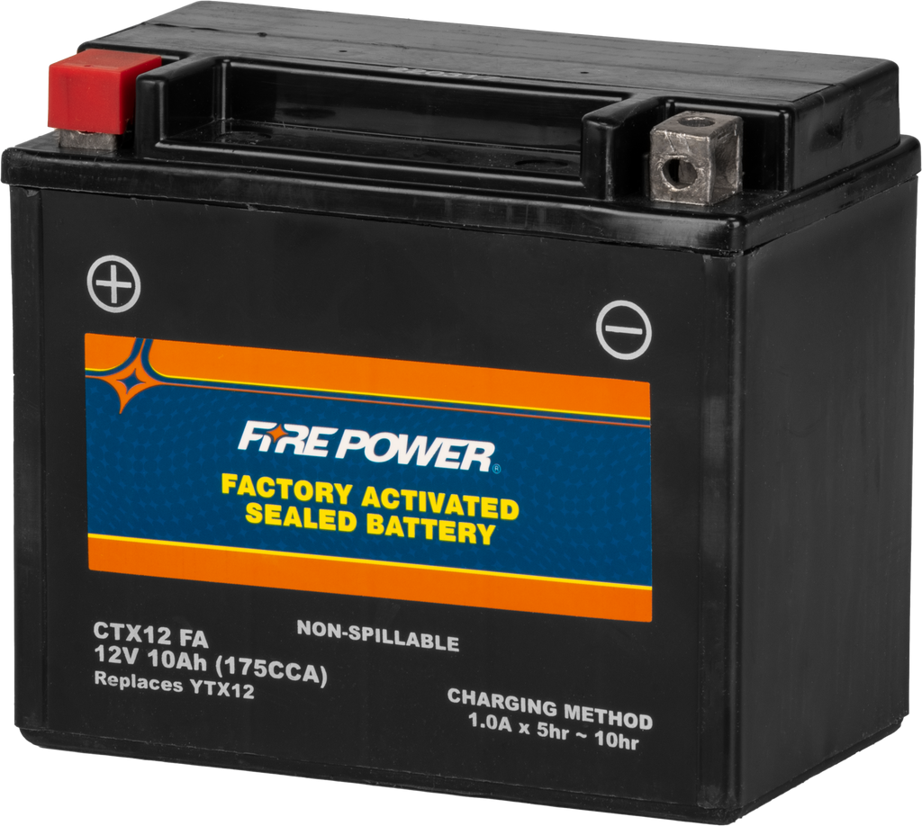 Fire Power - Battery Ctx12 Sealed Factory Activated – Topline ...