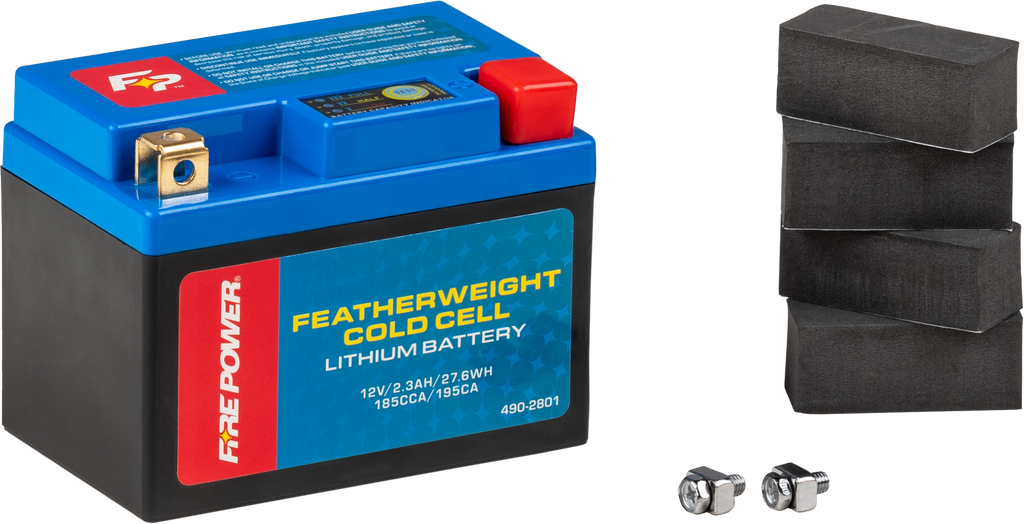 Fire Power - Lithium Battery Cold Cell 185 Cca – Topline Performance ...